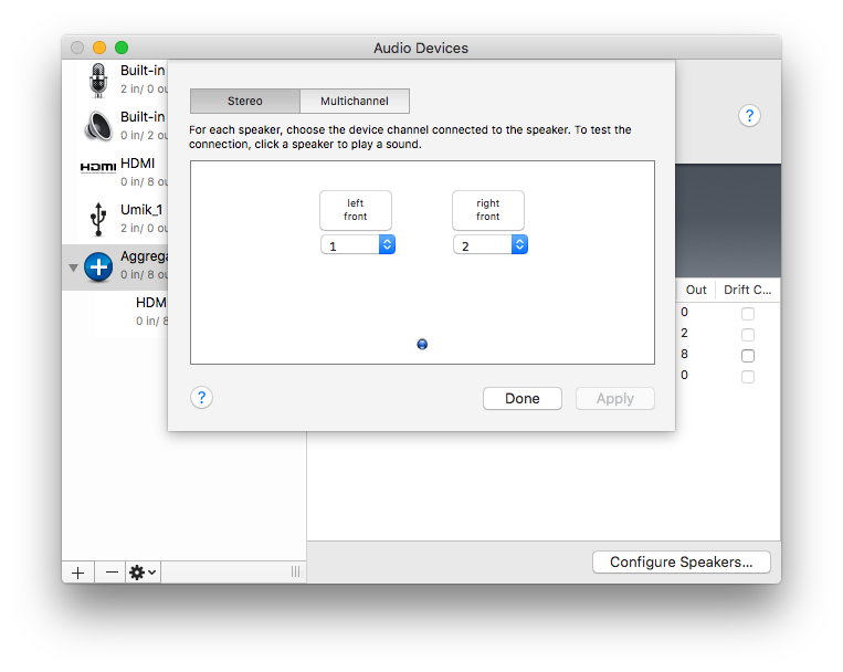 Measuring speakers with REW (Room EQ Wizard) on a Mac via HDMI
